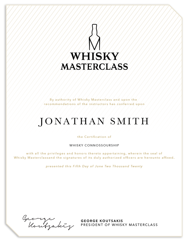 Whisky Masterclass – Online Whisky Training Course